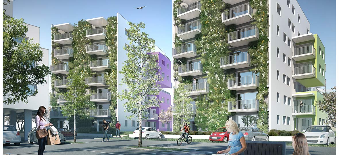 Logements Collectifs à Brest - Liziard